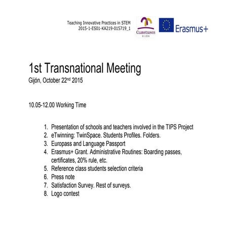 Signature sheet and meeting minutes | PDF