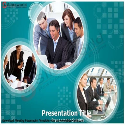 Meeting Powerpoint Template - SlideWorld | PPTX