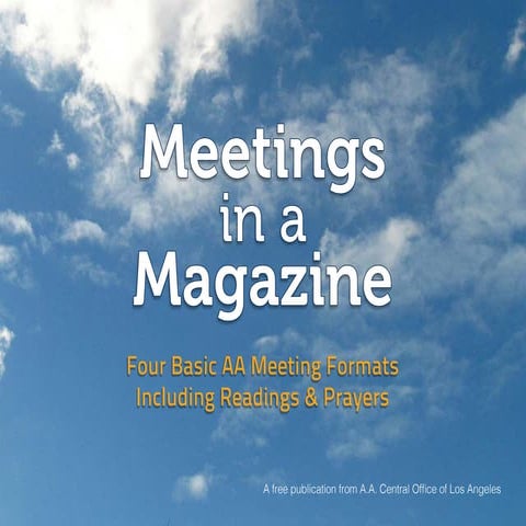 Meetings in a Magazine - Meeting Templates | PDF