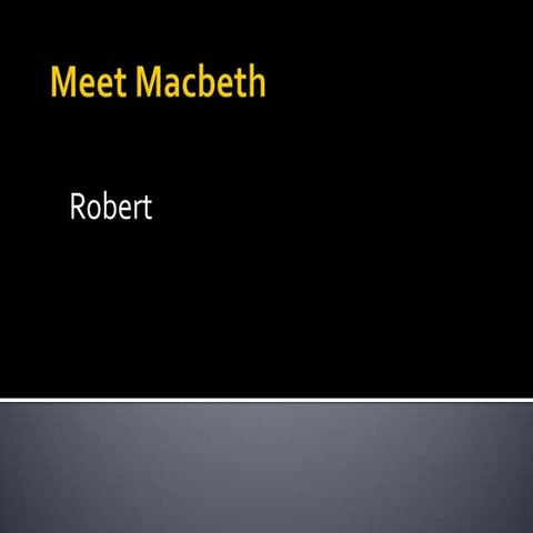 Meet macbeth template (1) | PPTX