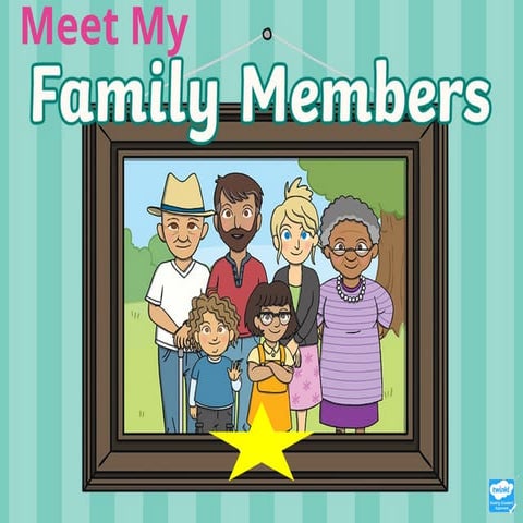 Meet my family.pptxgrandmam grandpa mum dad | PPT