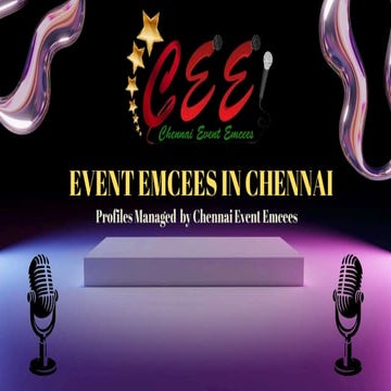 Meet Professional Emcees from Team Chennai Event Emcees Trained and ...