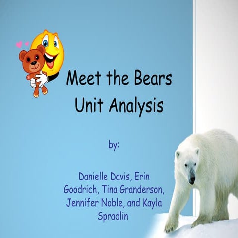 Meet the Bears | PPT