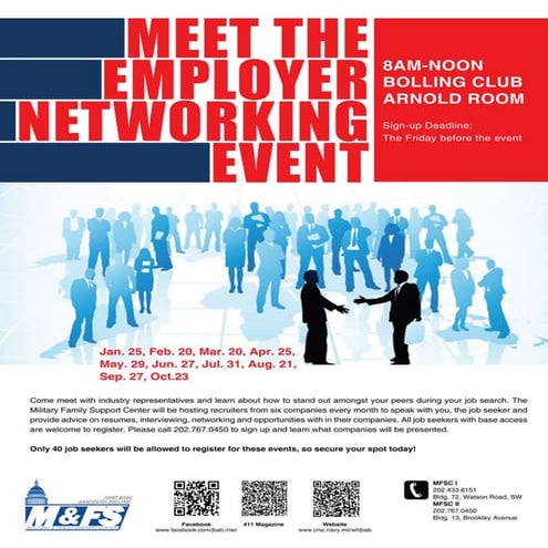 Meet the employer networking event sm | PDF