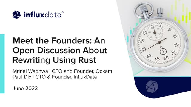 Meet The Founders An Open Discussion About Rewriting Using Rust Pdf