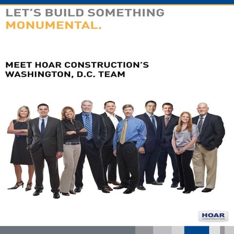 Meet The Hoar Construction Washington, DC Team | PDF