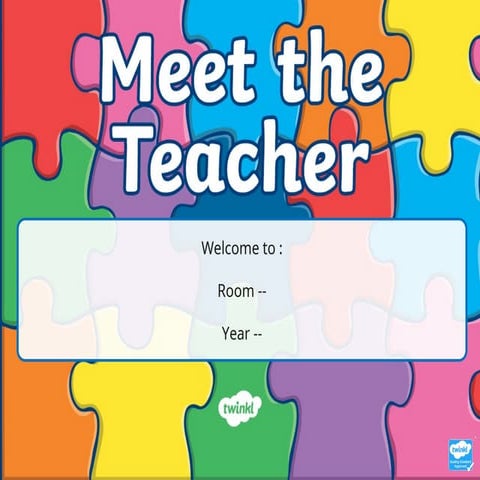 Meet the teacher Meet the teacher Meet the teacher Meet the teacher | PPT