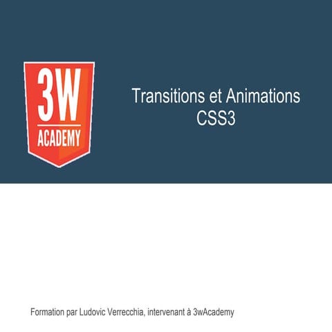 Css3 animations | PPTX