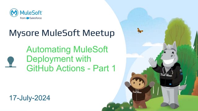 Part 1 Automating Mulesoft Deployment With Github Actions Mulesoft