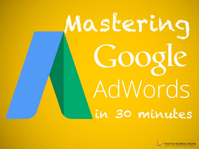 Google AdWords Tutorial