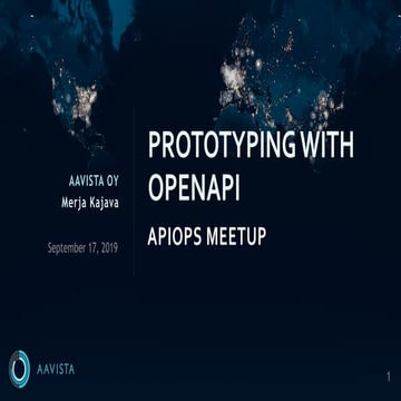 Prototyping with OpenAPI | PDF
