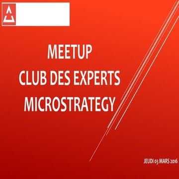 Meetup club microstrategy | PDF