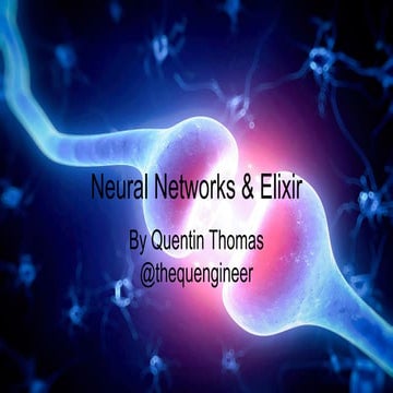 Neural Networks and Elixir | PDF