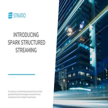 Meetup Spark Structured Streaming Ppt 