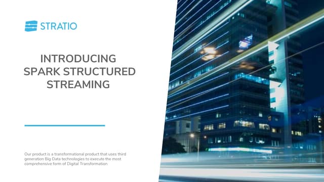Meetup Spark Structured Streaming Ppt