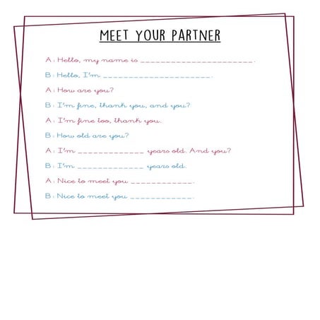 Meet your partner | PDF | Dating | Family and Relationships