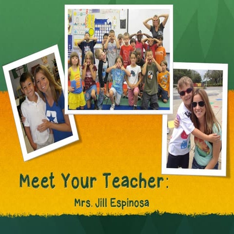 Meet your teacher 2014 | PDF | Daycare and Pre-School | Parenting