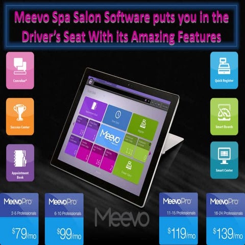 Meevo spa salon software puts you in the driver's seat with its amazing features | PPTX ...