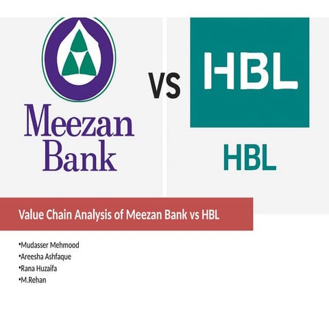 Meezan_vs_HBL_Value_Chain_Analysis.pptx bank | PPTX