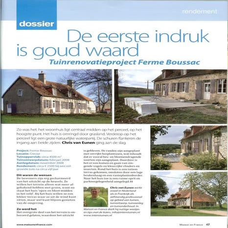 De eerste indruk is goud waard | PDF