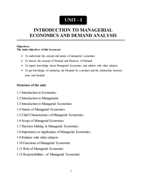Managerial economics introduction | PPT | Business Administration ...