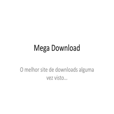 Mega download | PDF