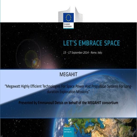 MEGAHIT: Let's Embrace Space presentation | PDF