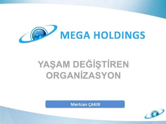 Mega Holdings Diamond Website Sunum | PPT