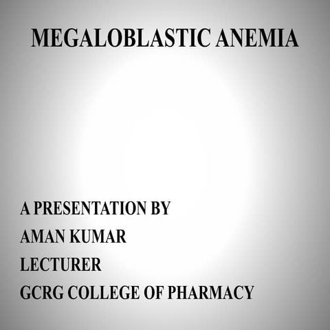 Anemia - Types, Pathophysiology, Clinical Manifestations, Etiology ...
