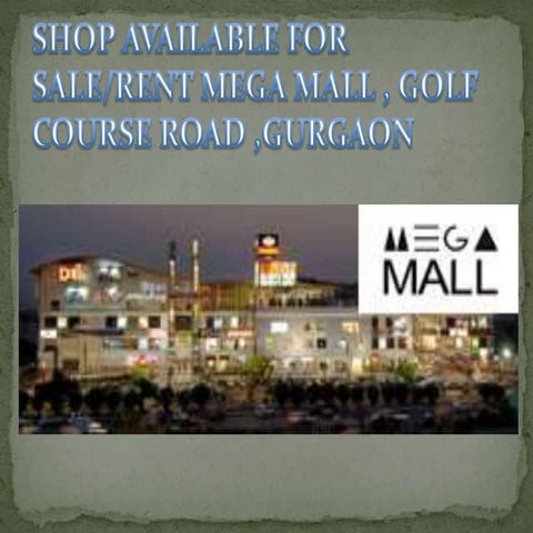 Mega mall | PPT