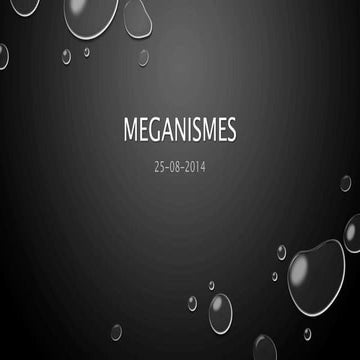 Meganismes | PPTX