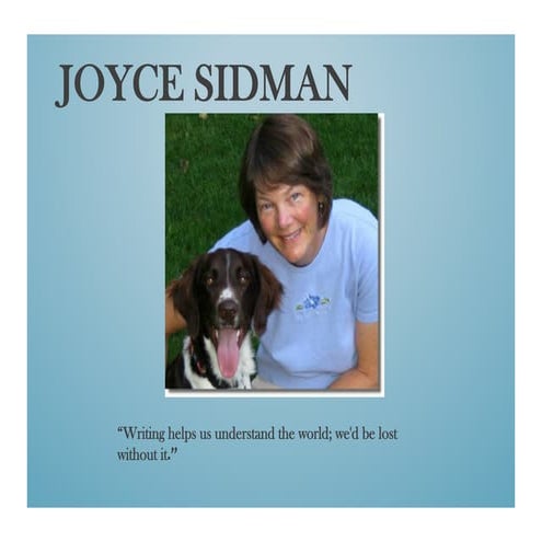 Megan mc adams joyce sidmanfinal | PDF