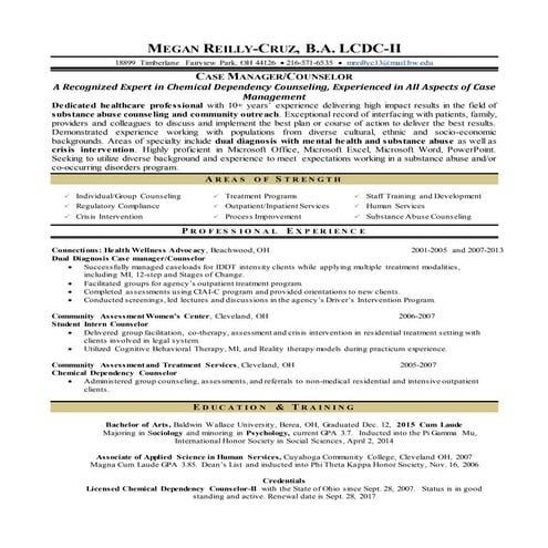 Meganreillycruzresume | PDF