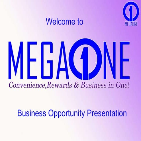MegaOne Business Presentation | PPTX | Credit Cards | Personal Debt