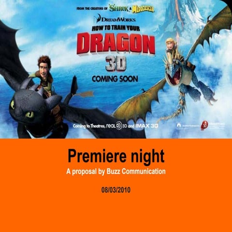 Megastar - premier night proposal for film launching | PDF