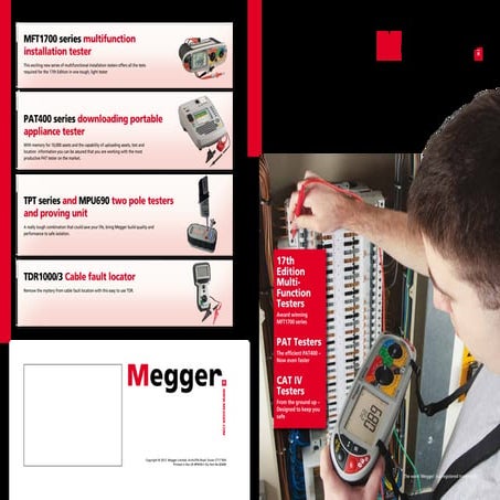 Megger Electrical Testing Instruments - Cable Fault Locators, High ...