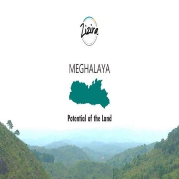 Meghalaya- Agricultural Potential of the land | PPT