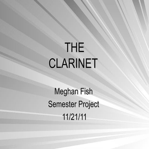 Meghan fish music semester project pp | PPT