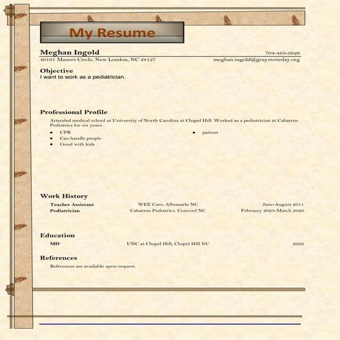 Meghan ingold resume final #2 | DOCX
