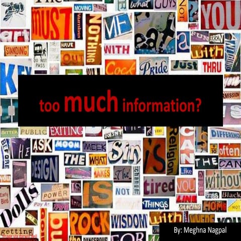 Too Much Information? | PDF