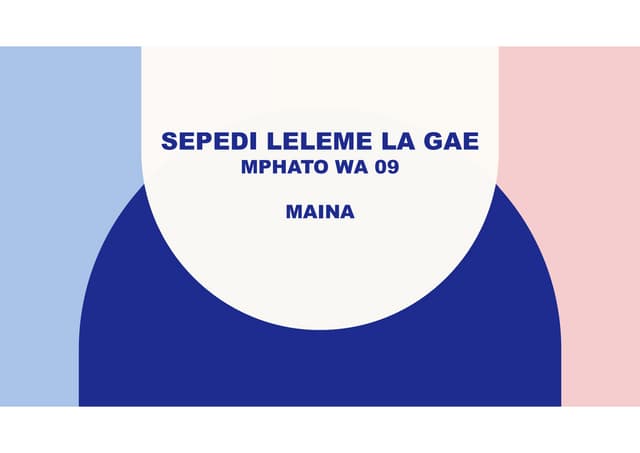 MFSPSA3 - TLHAGISO ya MAHLAODI - DIKATHUTO.pptx