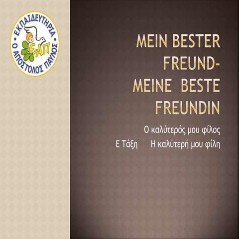 Mein bester freund | PPTX