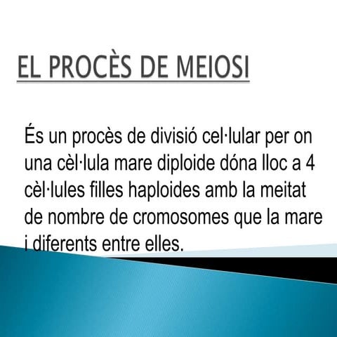 Meiosi | PPT