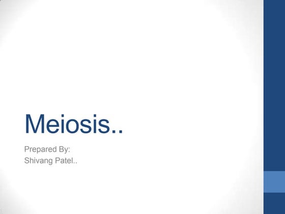 Mitosis | PPT