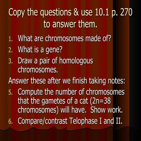 Ths general biology unit 4 heredity reproduction and meiosis notes ...