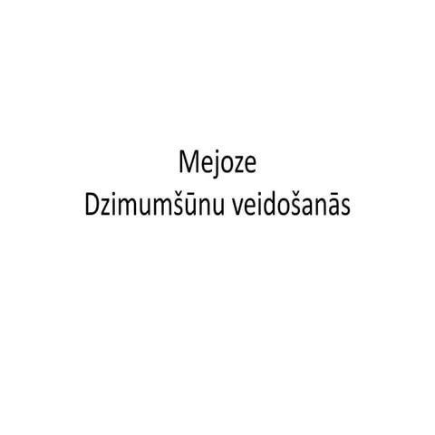 Mejoze | PDF