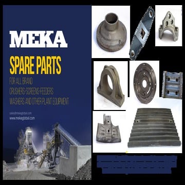 MEKA Crusher & Screen and Washer Spare Parts Catalogue | PDF