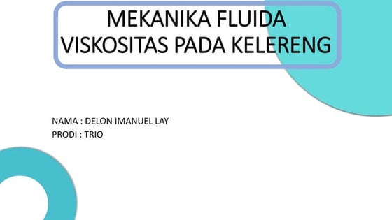 Viskositas | PPT