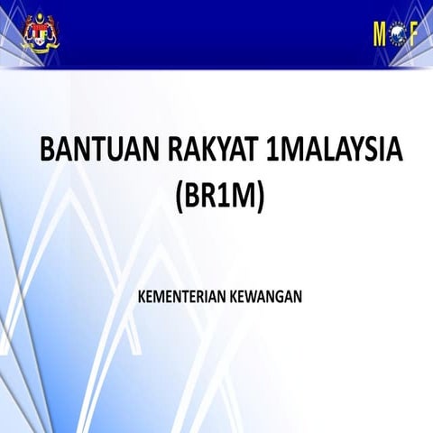 Bantuan Rakyat 1 Malaysia (BR1M) RM500 | PDF