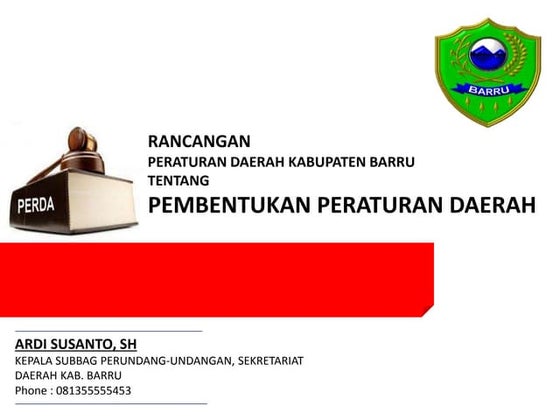 Peraturan Daerah (Perda) | PPTX